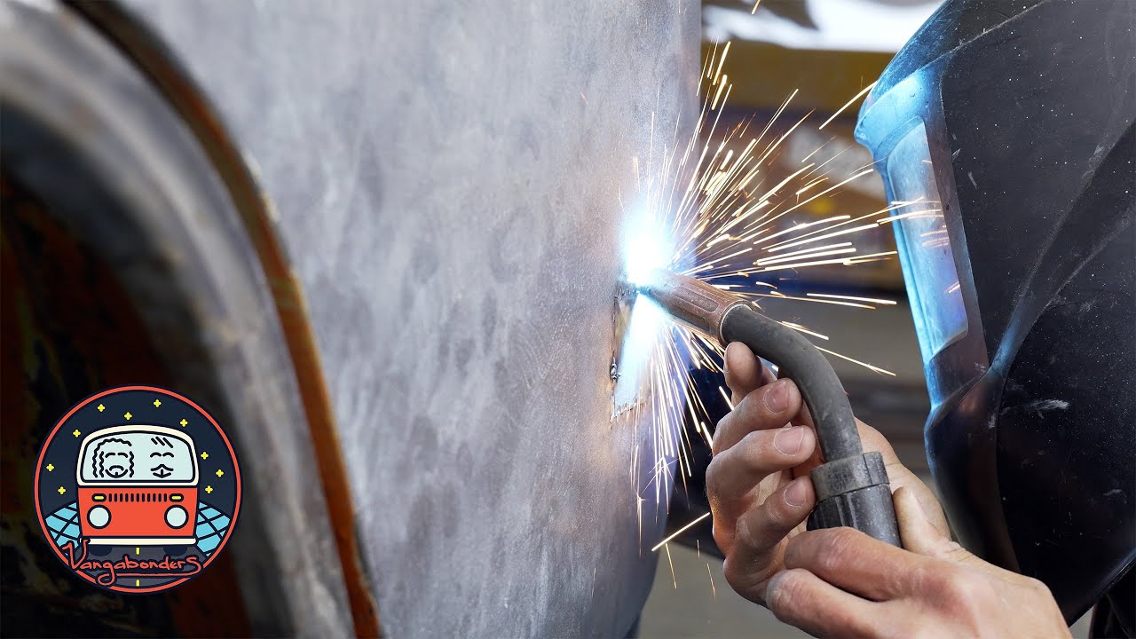 Final Rust Patches of The Restoration | VW Bus Restoration Episode 62 ...