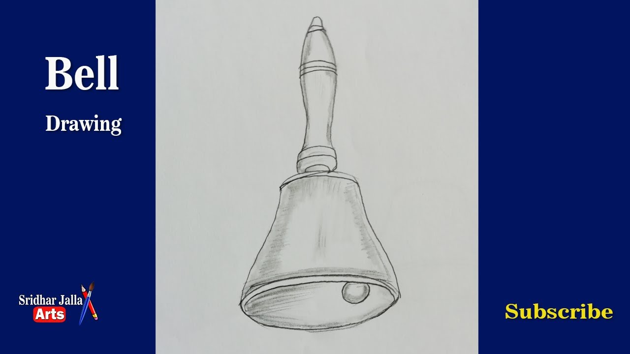 Joyful Day # 18 / Bell / Pencil Drawing - YouTube