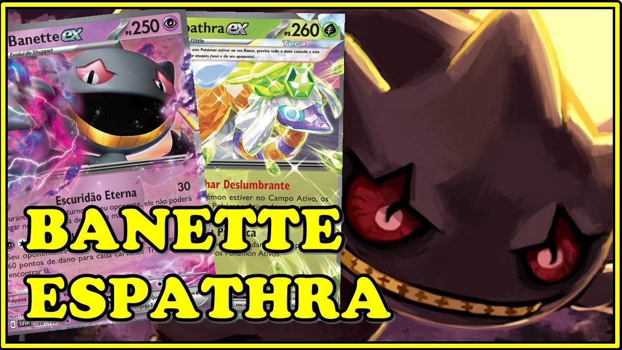 ESPATHRA + BANETTE!! POKÉMON TRADING CARD GAME LIVE! - YouTube