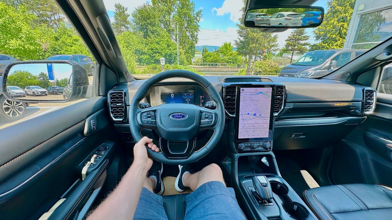 2023 Ford Ranger Wildtrak 4WD Test Drive POV l Ambience Binaural Sound ...