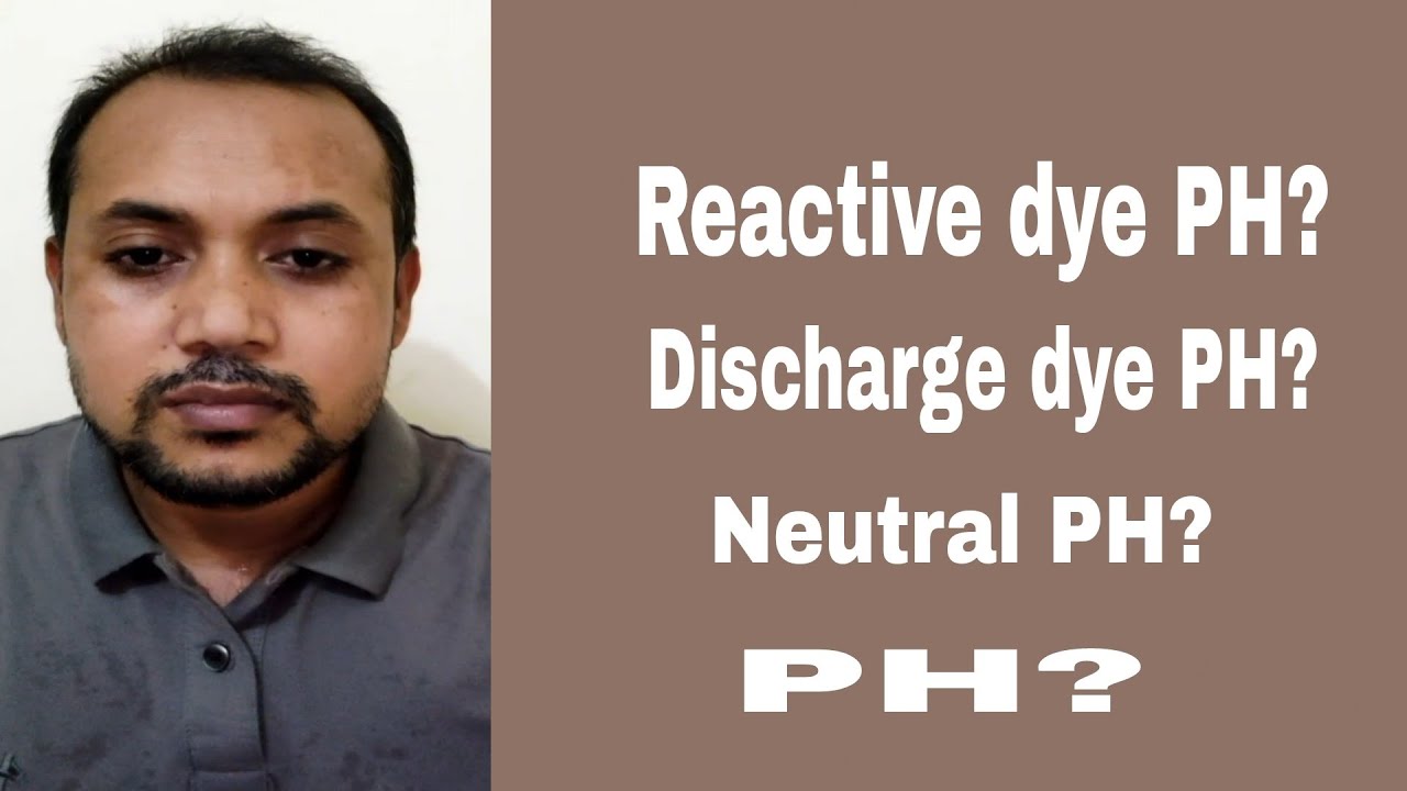 How much do Reactive and Discharge dye PH? - YouTube