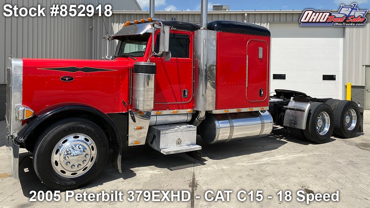 2005 PETERBILT 379EXHD 852918 - SOLD - YouTube