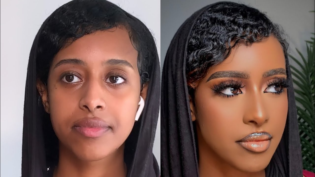 Brown and Beautiful (Makeup transformation) #makeuptutorial # ...