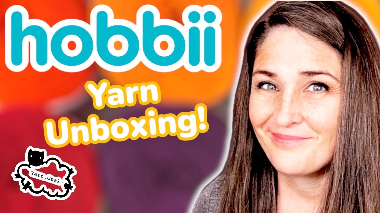 Hobbii YARN Haul ~ Beautiful YARN Unboxing! 🌈🧶 - YouTube