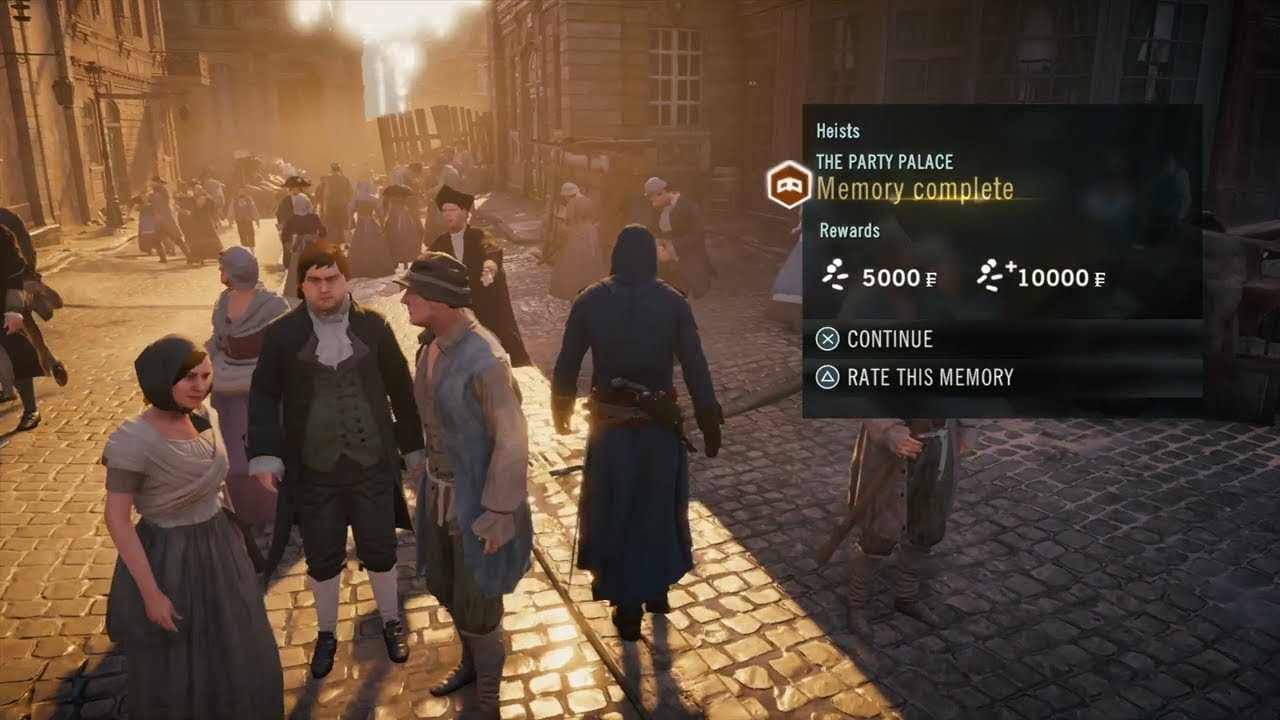 AC Unity: Perfect Stealth - The Party Palace! - YouTube