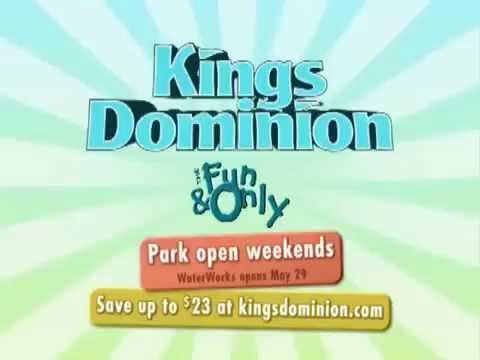 Kings Dominion -The Fun & Only Commercial 2010 - YouTube