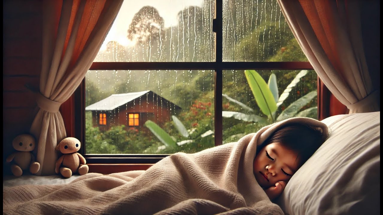 Morning Rain Lullaby - Ambient & Chill Sleep Music | Soothing Rain ...
