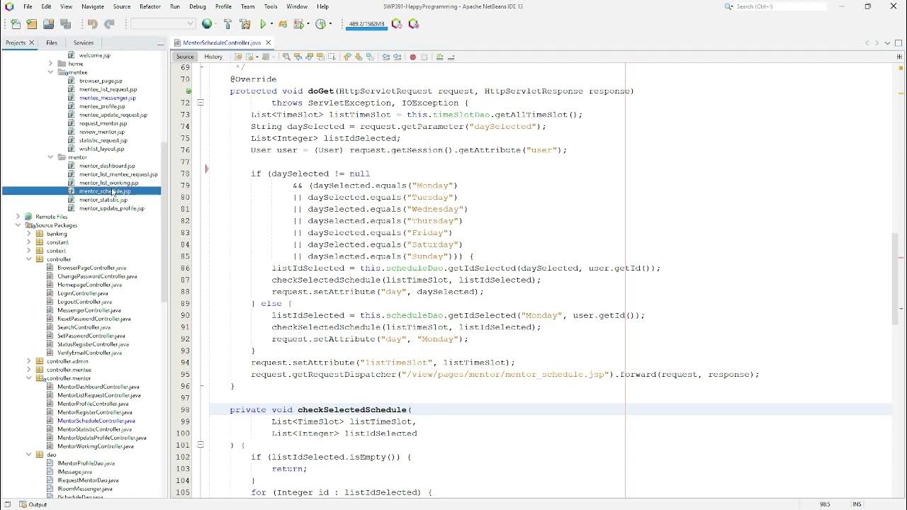 SWP391-HappyProgramming_Mentor Schedule - YouTube