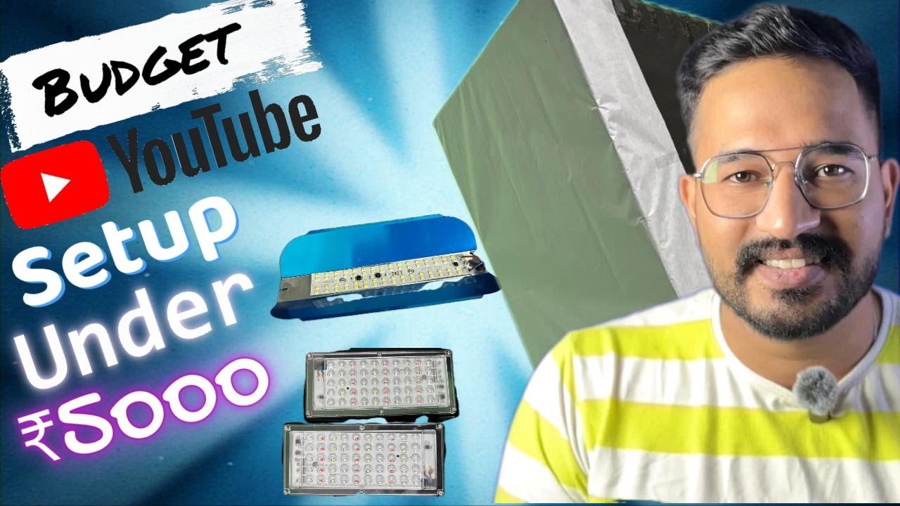 Mera YouTube Setup Under 5000 | Setup Tour | Tutorial - YouTube