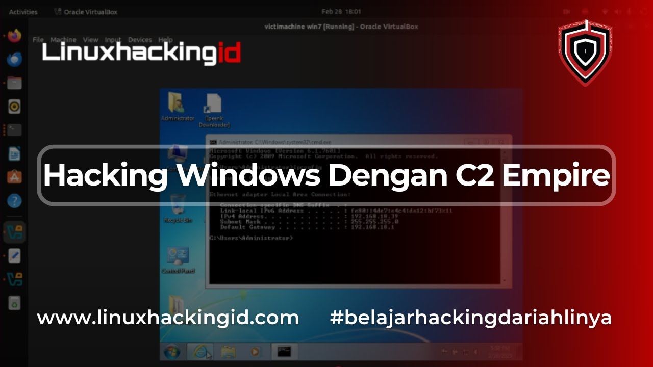 Hacking Windows dengan C2 Empire - YouTube