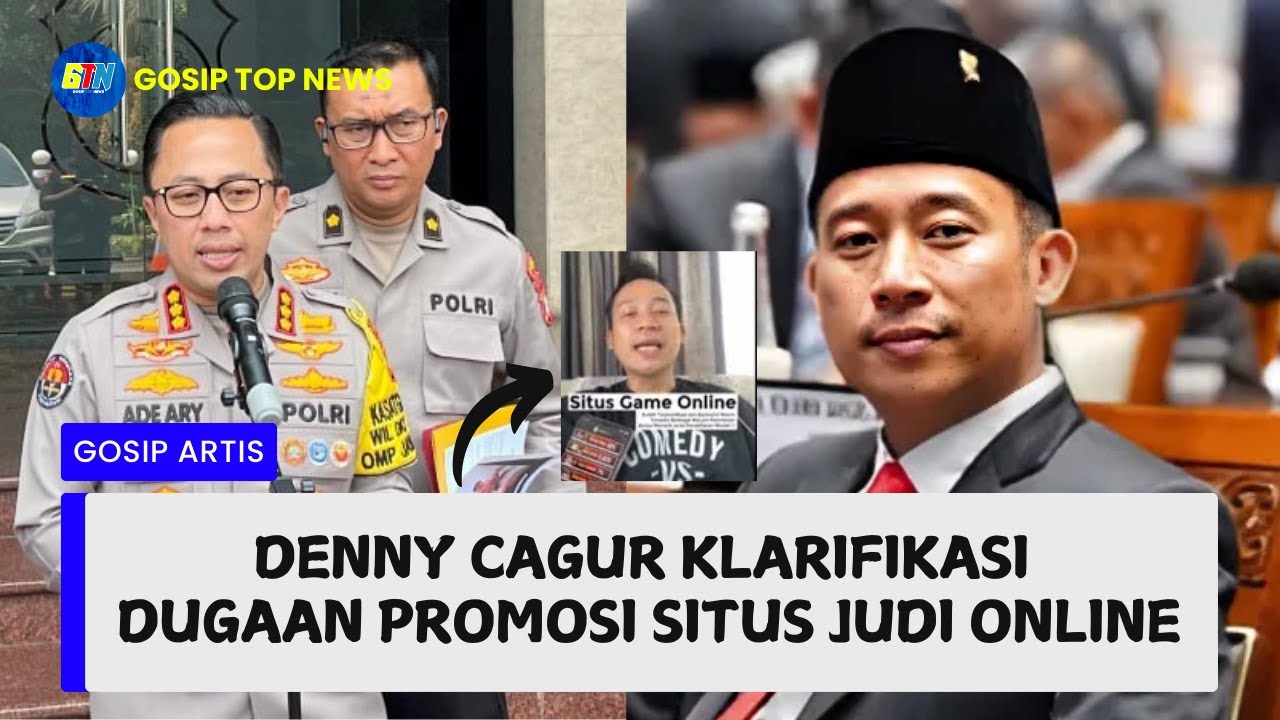 Viral Video Denny Cagur Diduga Promosi Judi Online, Polda Metro Jaya ...