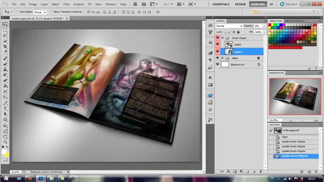 Graphicriver - Magazine Mockup Template - YouTube