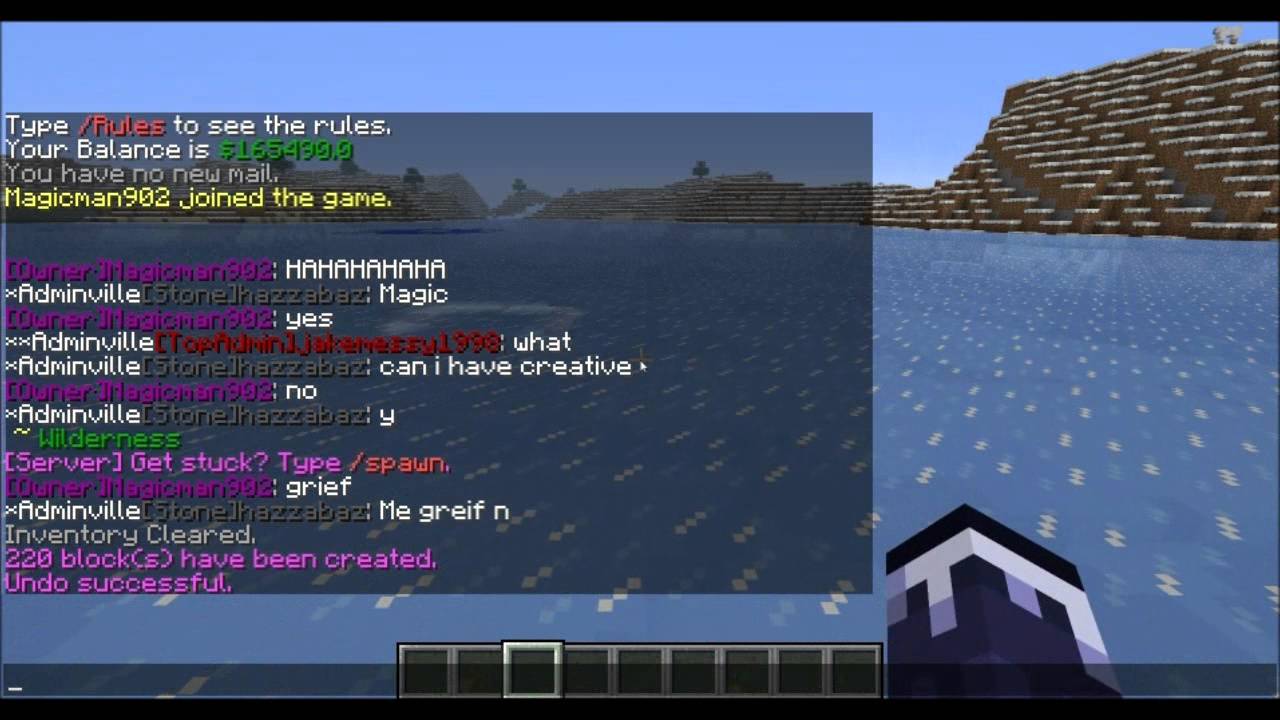 How to make a Pyramid with WorldEdit | Bukkit - YouTube