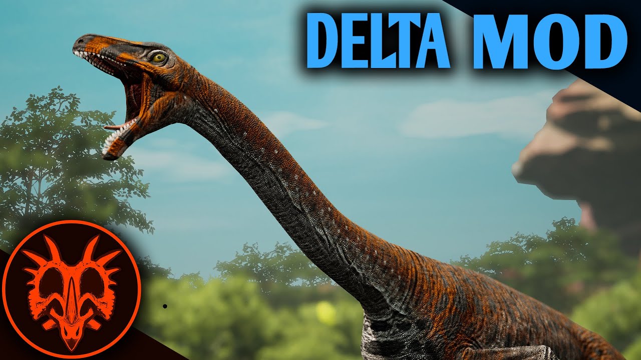 Meet the swift runner Deltadromeus - Path of Titans Mod Spotlight - YouTube