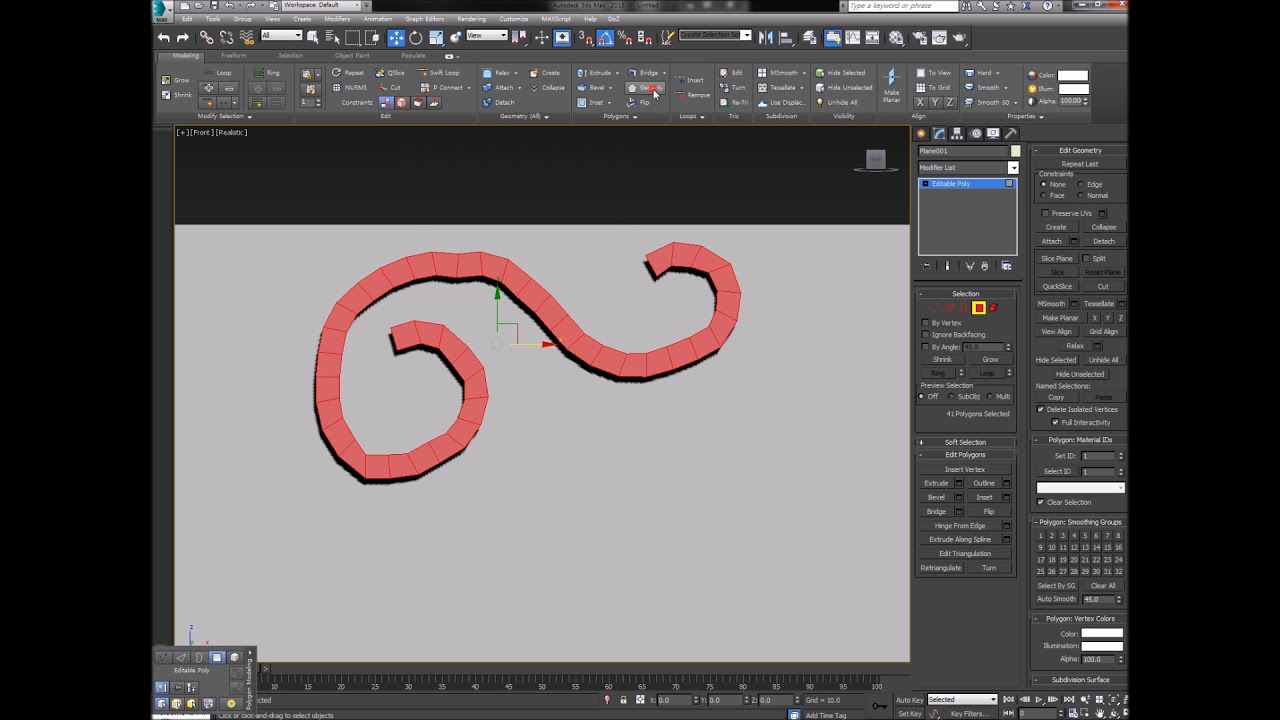 블리 3D - 문양 모델링 기초 베이스 (3D MAX Pattern Modeling) - YouTube