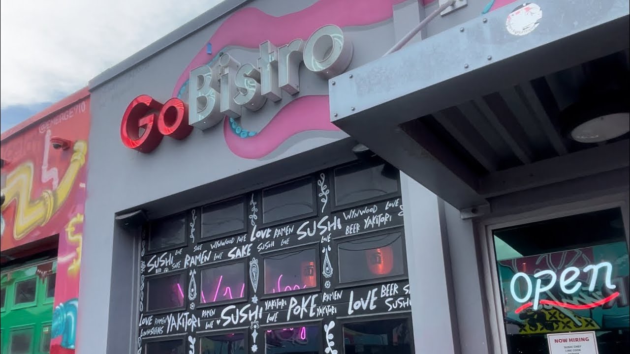 Food review of Go Bistro in Miami, Florida - YouTube