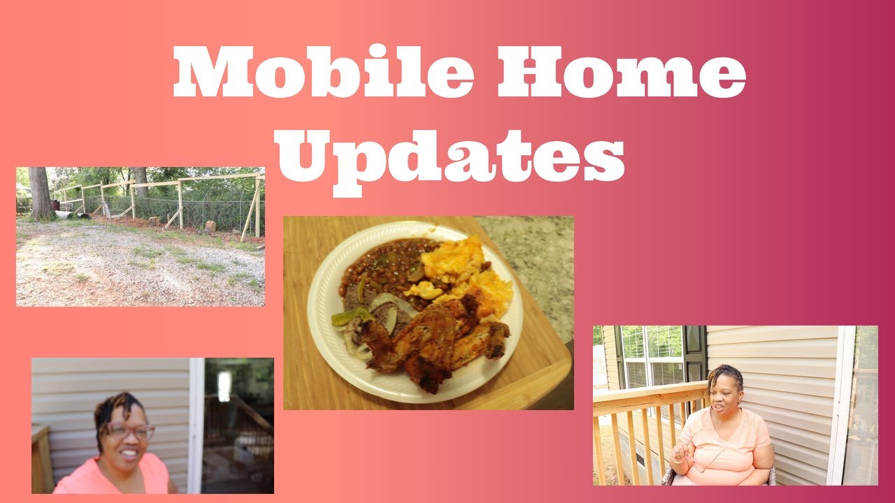 Mobile Home Updates Around Our Home - YouTube