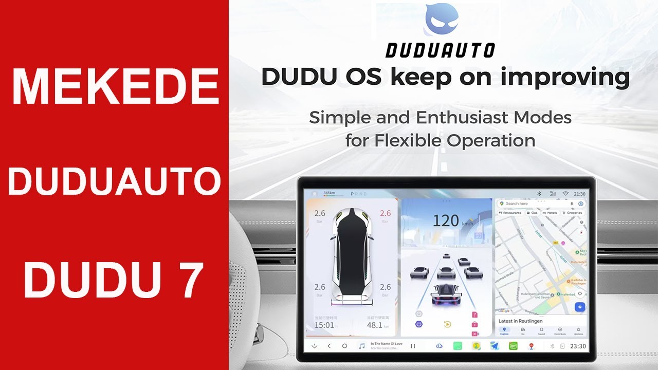 DUDUAUTO DUDU7 OS 3.6 Beta 5 Demo video - YouTube