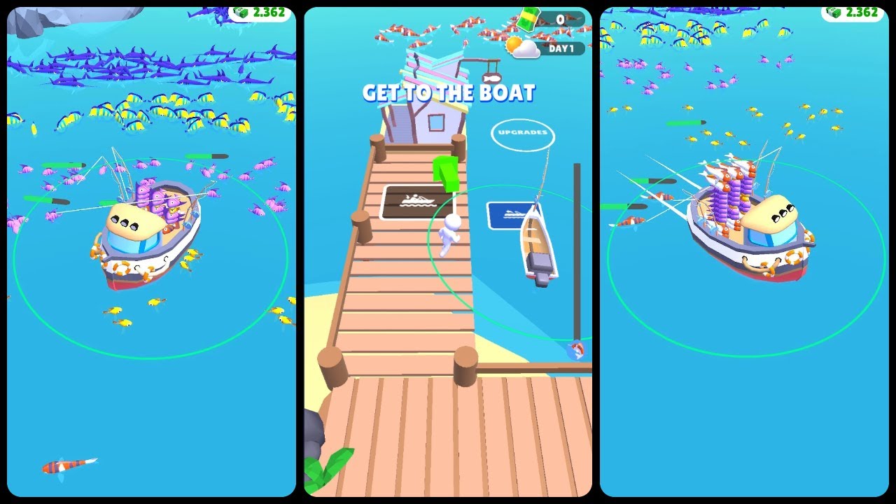 Fishing Boat Mobile Game | Gameplay Android & Apk - YouTube