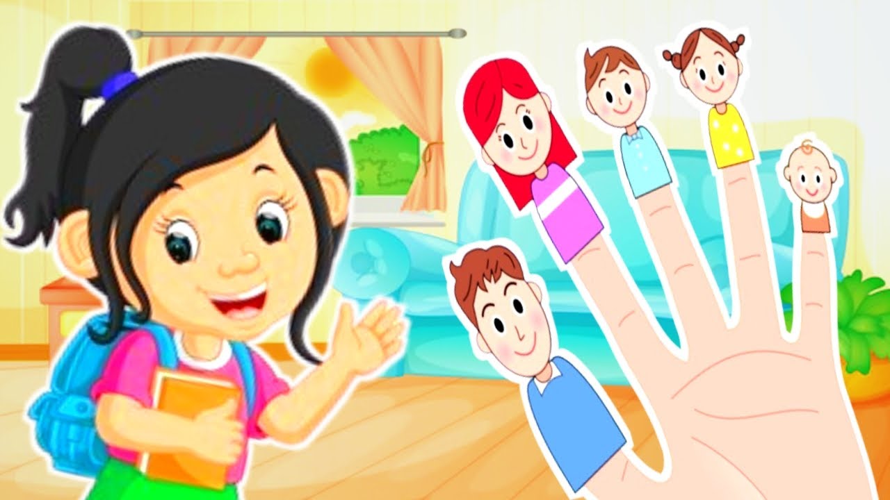 Daddy Finger song | nursery rhymes | Daddy finger daddy finger where ...