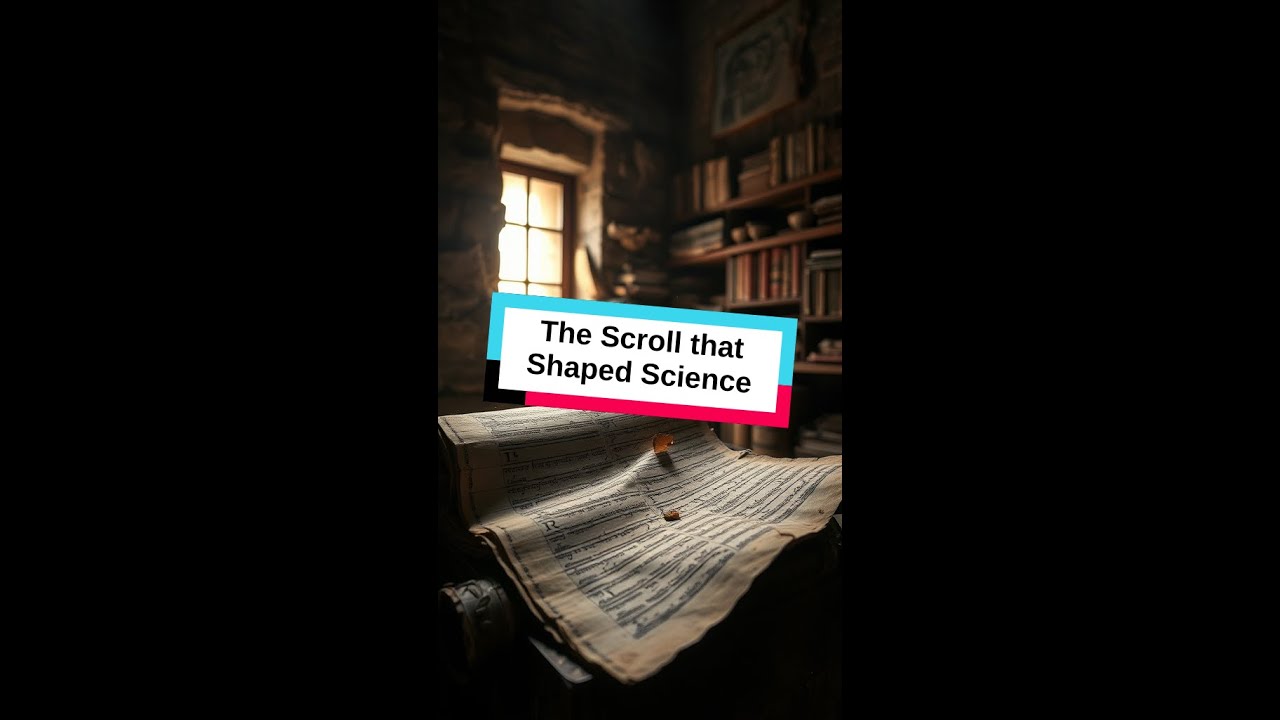 The Scroll that Shaped Science - YouTube