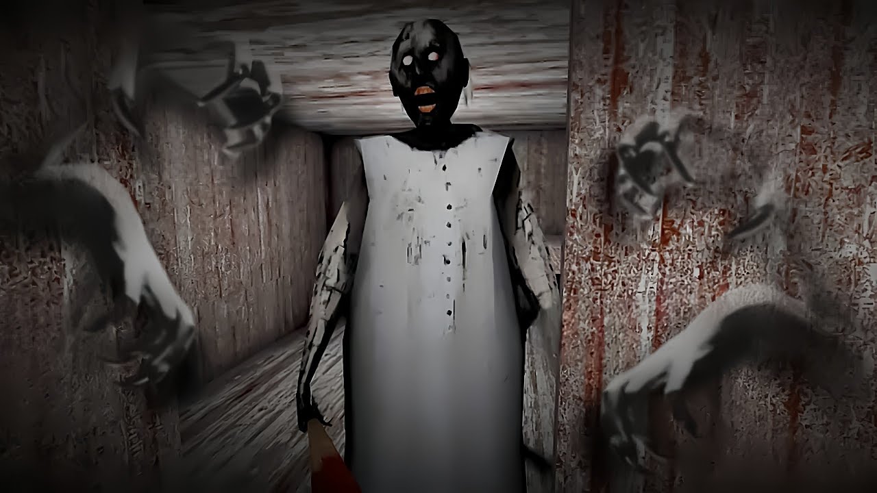 EVIL GRANNY HAUNTED HOUSE CAR ESCAPE | EVIL GRANNY HORROR ESCAPE GAME ...