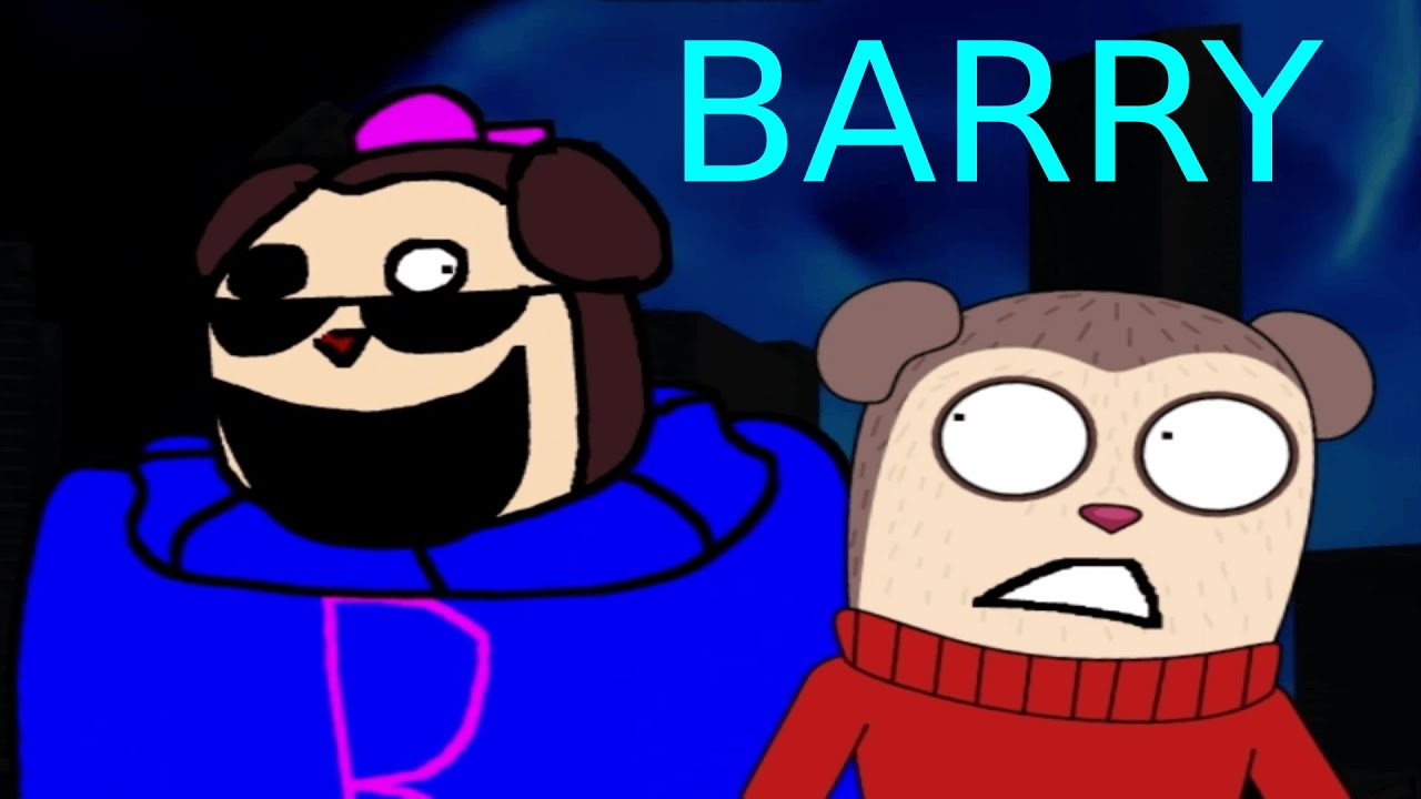 FNF:-) CROSSINGFINGER'S BARRY - YouTube