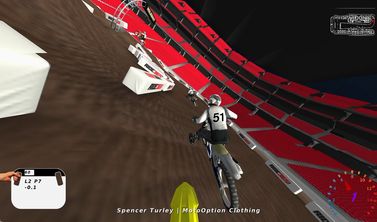 MX Simulator - pro rF 250 heat 1 - "2016 Supercross Rd 5 - Phoenix ...