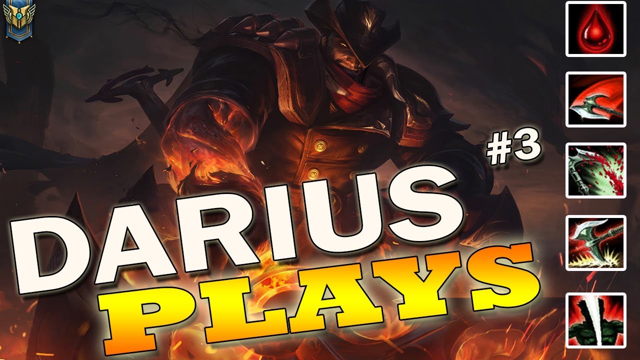 Las MEJORES Jugadas con DARIUS #3 | DARIUS Montage - Best DARIUS Plays ...