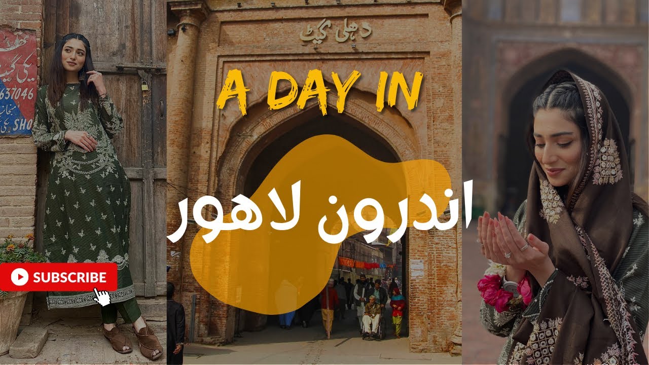 A Day In Androon Lahore. | Lahori nashta | Wazir khan Mosque | Gali ...