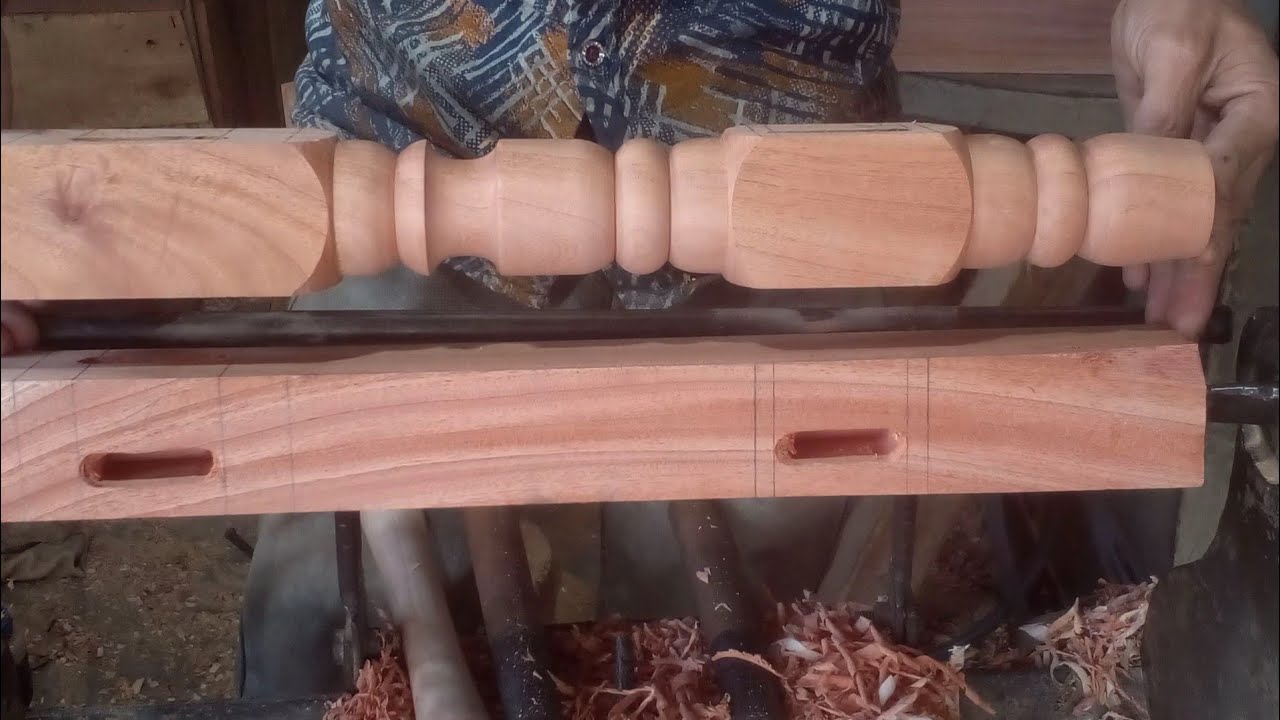 how to wood carve by hand/ wood working - YouTube