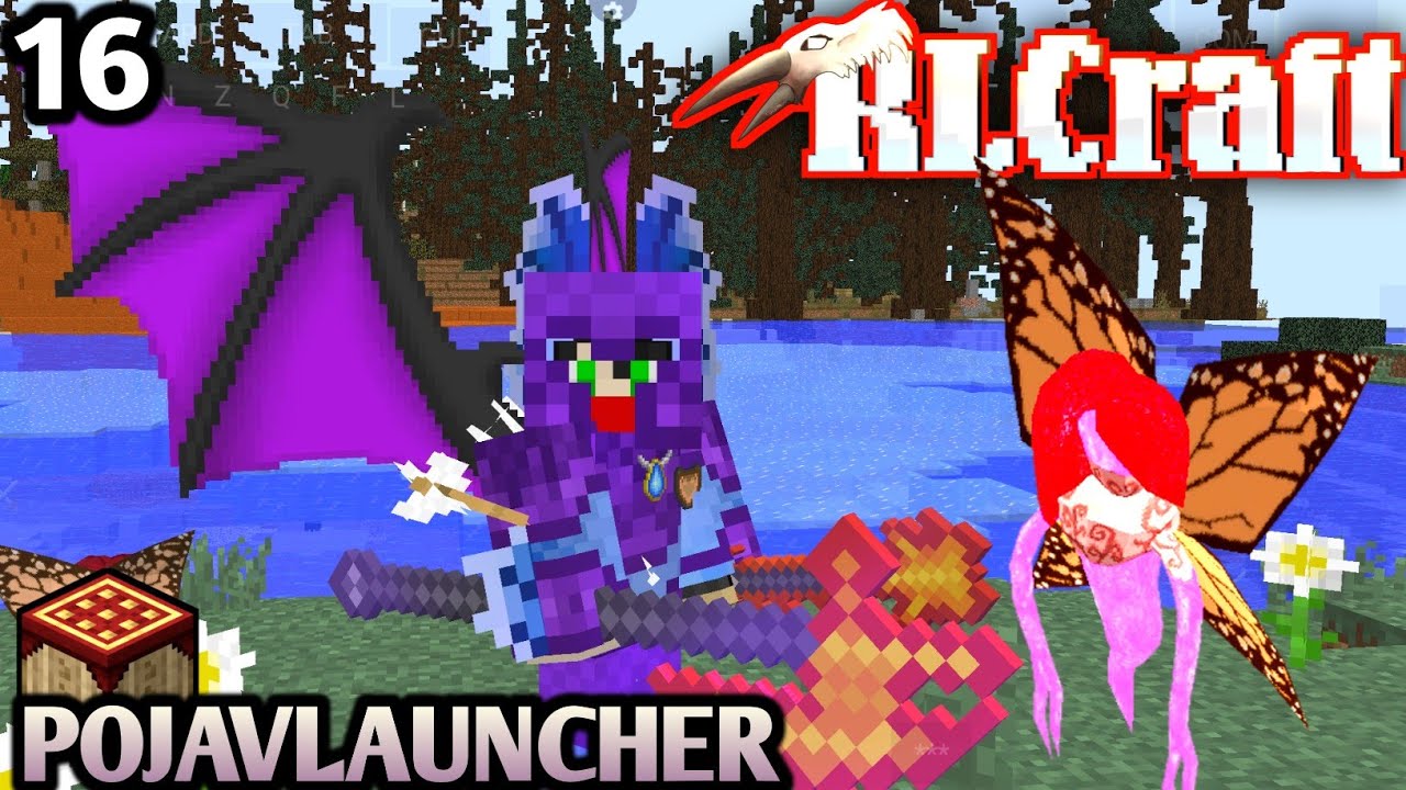 How to Make a Dragon Ring that Lets You Fly in RLCraft PojavLauncher ...