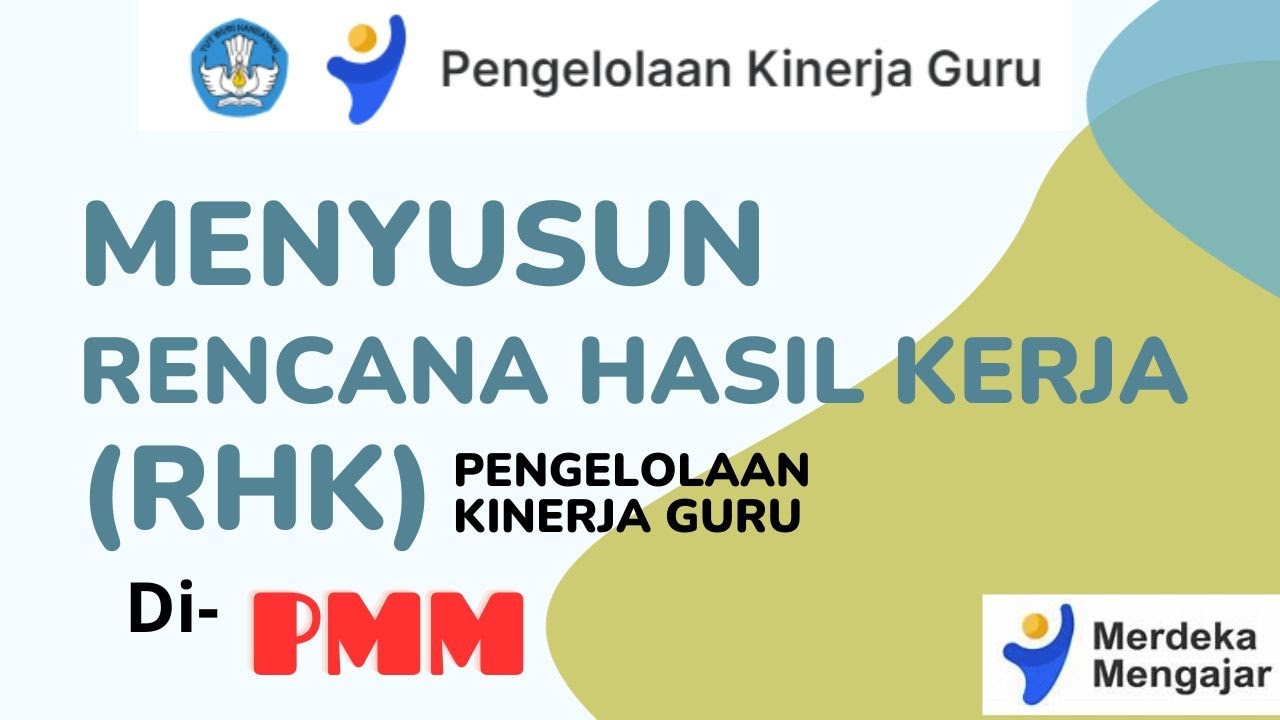 Perencanaan RHK pada Pengelolaan Kinerja PMM - YouTube