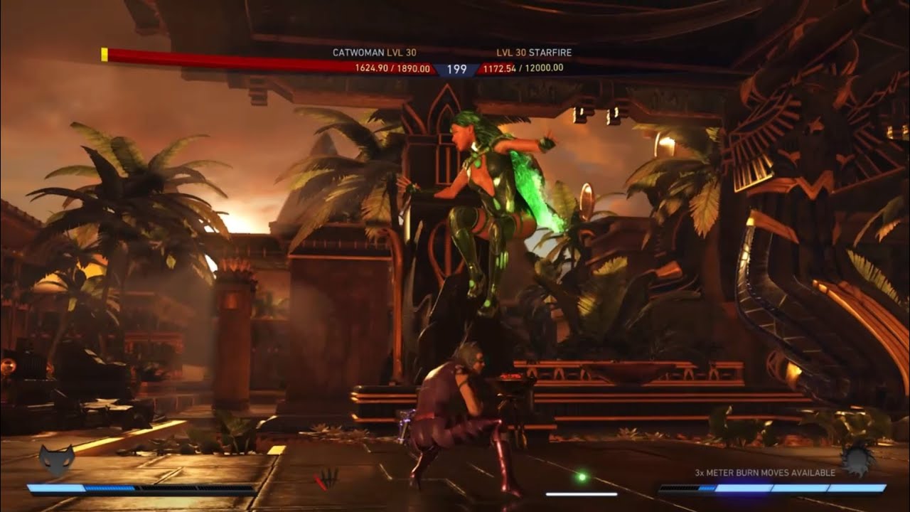 Catwoman vs Starfire [ INJUSTICE 2 GUILD MULTIVERSE ] - Solo Boss ...