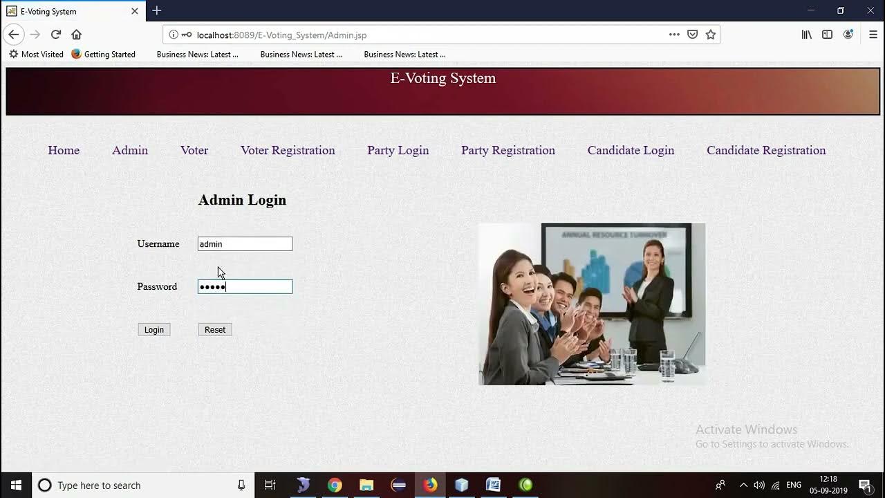 E-Voting System Java Project _ CSE Projects - YouTube