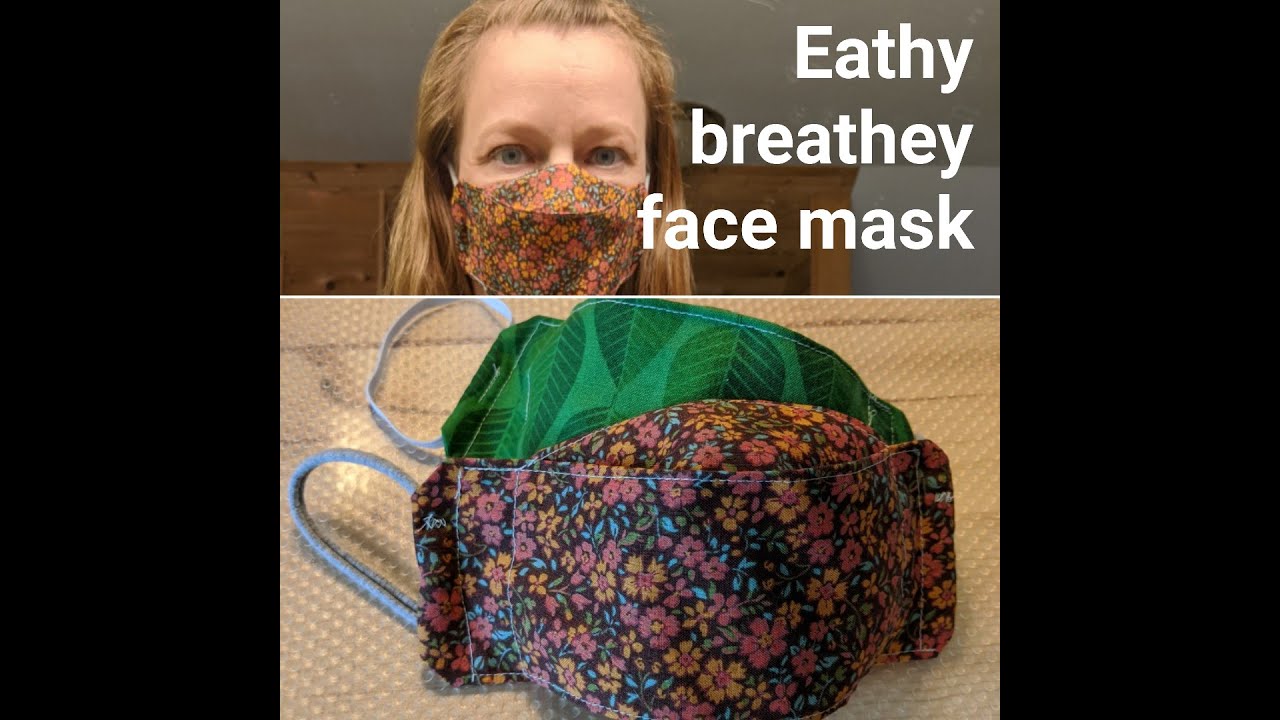 Best face mask design. Easy to breathe (or eathy breath-y ;) ) pattern ...