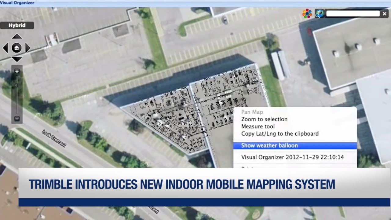Trimble introduces new indoor mobile mapping system - YouTube