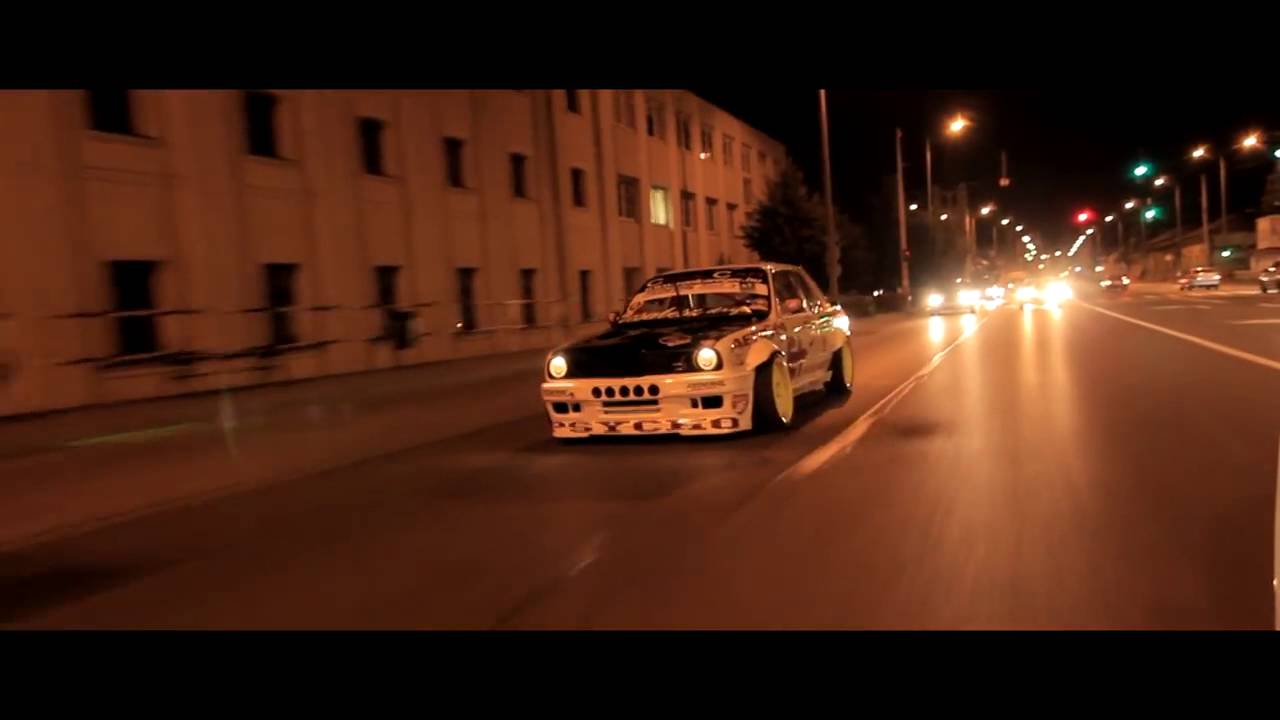 Ночной нелегальный дрифт на BMW E30 | Night illegal drift on bmw e30 ...