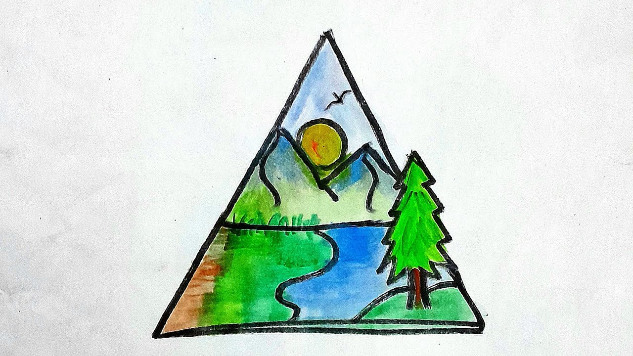 How to draw a simple drawing for kids easy drawing 😀 step by step - YouTube