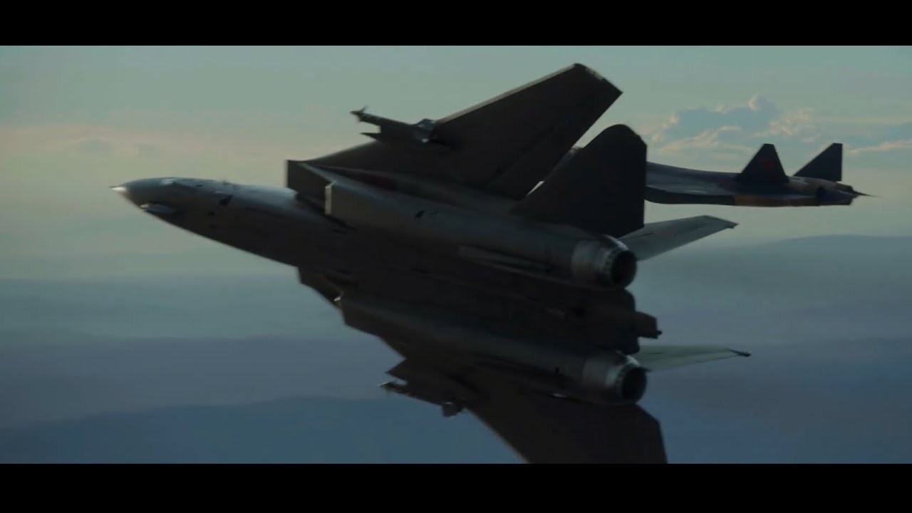 Top Gun Maverick 🛦 F-14 vs SU-57 dogfight (♫ "BURN" 2WEI & Edda Hayes) - YouTube