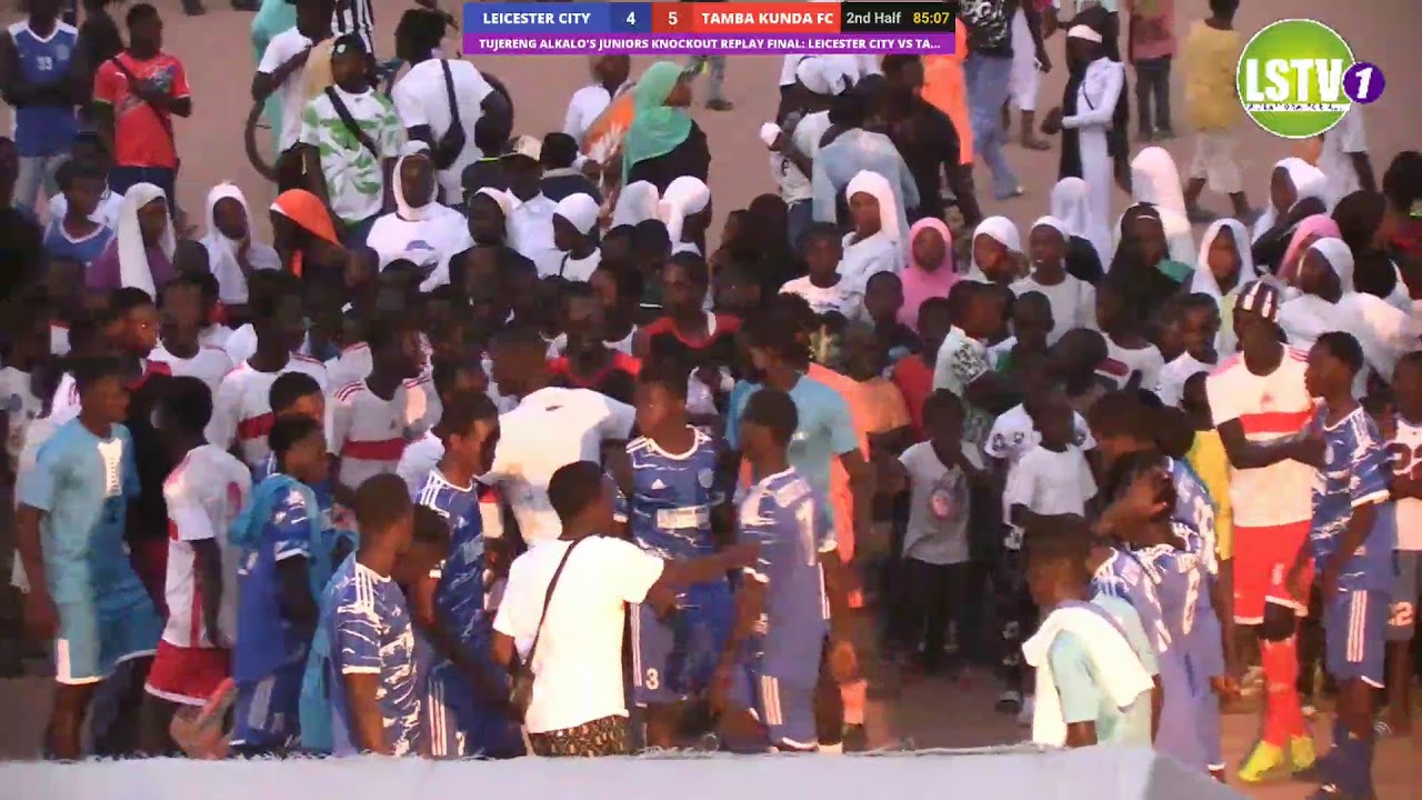 TUJERENG ALKALO'S JUNIORS KNOCKOUT REPLAY FINAL: LEICESTER CITY VS TAMBA KUNDA - YouTube