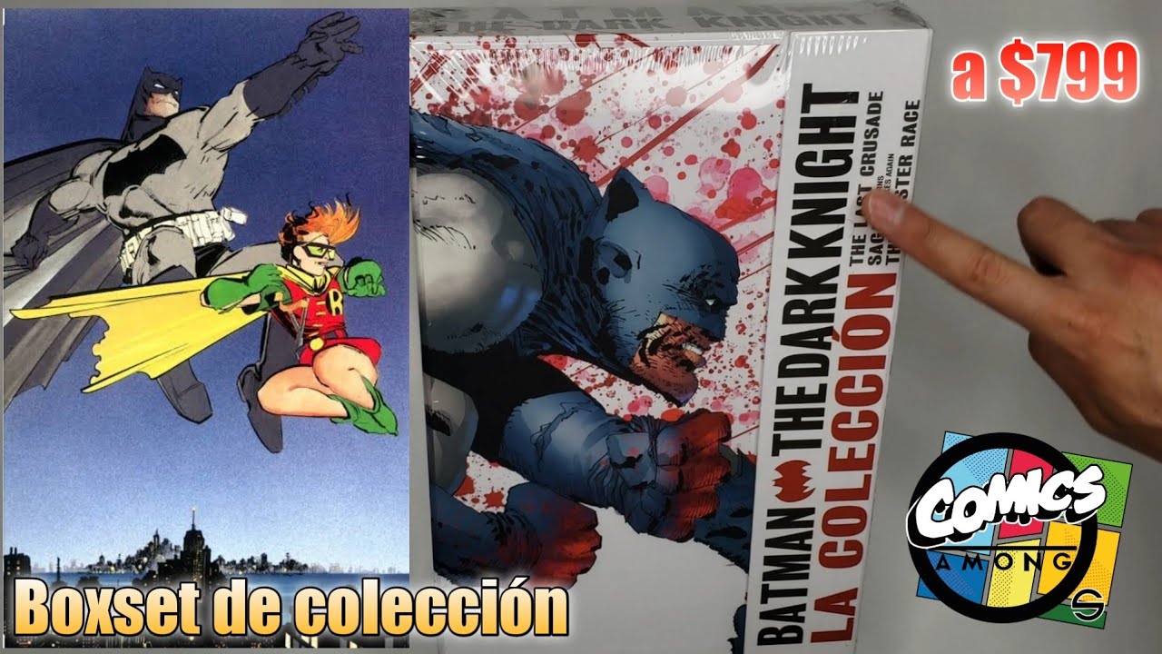 Vistazo/ Unboxing al Boxset de Batman The Dark Knight La Colección de ...