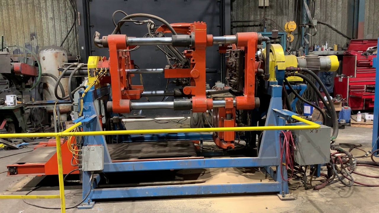 Shalco U900 shell core machine AB3519 - YouTube