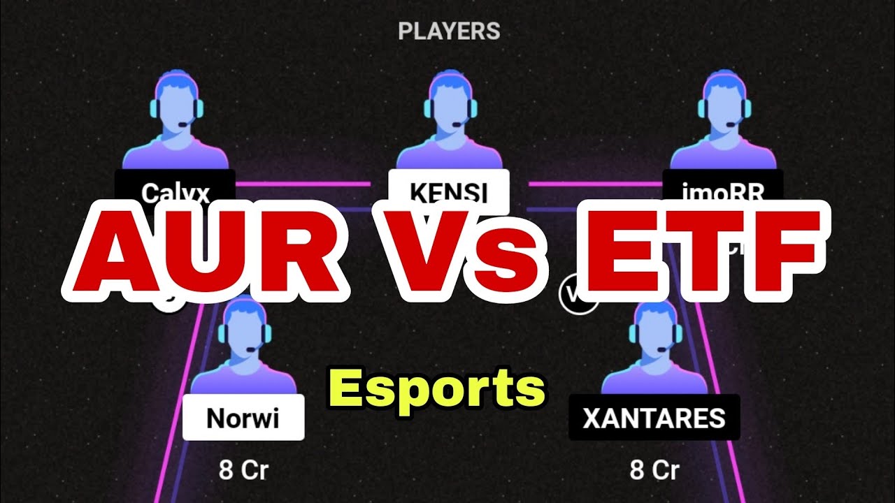 AUR Vs ETF Esports Dream 11 Prediction | Sports Esports | Aurora Vs ...