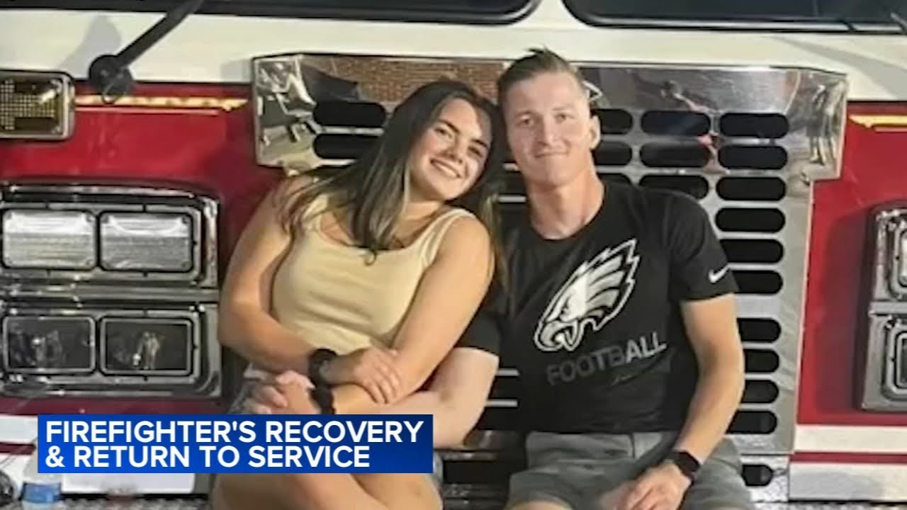 Volunteer firefighter returns to duty 2 years after devastating crash ...