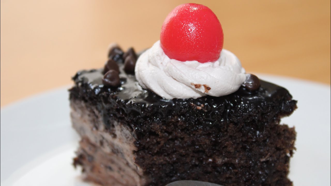 Eggless Chocolate pastry recipe | No oven No butter No condensed milk ...