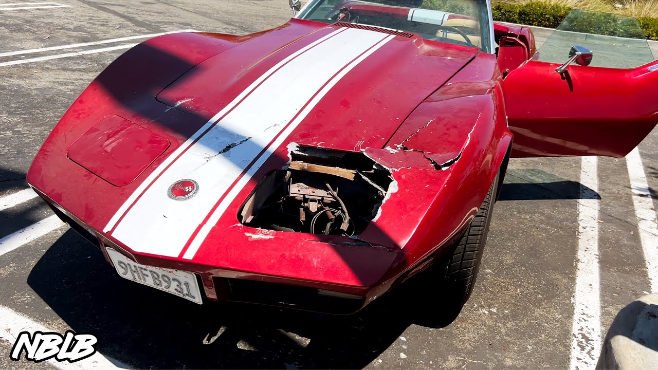A Truck CRASHED Into My Corvette... - YouTube
