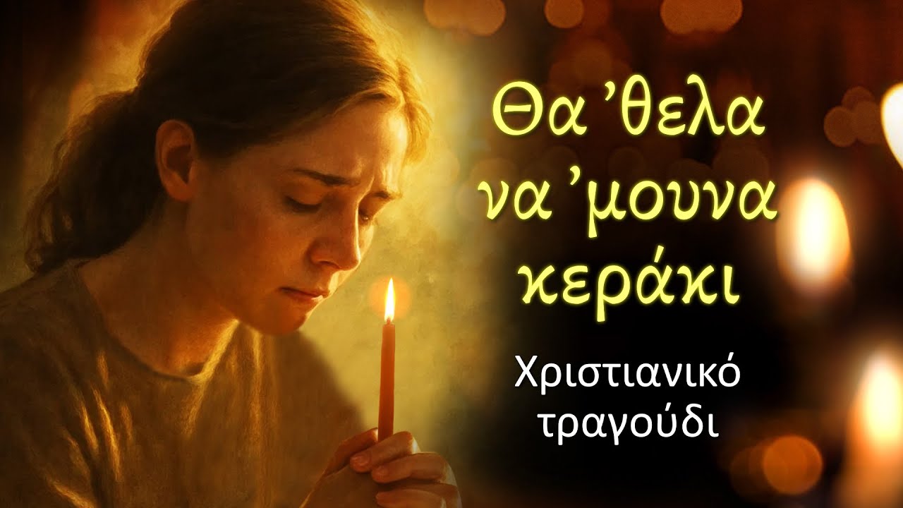 Θα ’θελα να ’μουνα κεράκι - Χριστιανικό Τραγούδι - YouTube