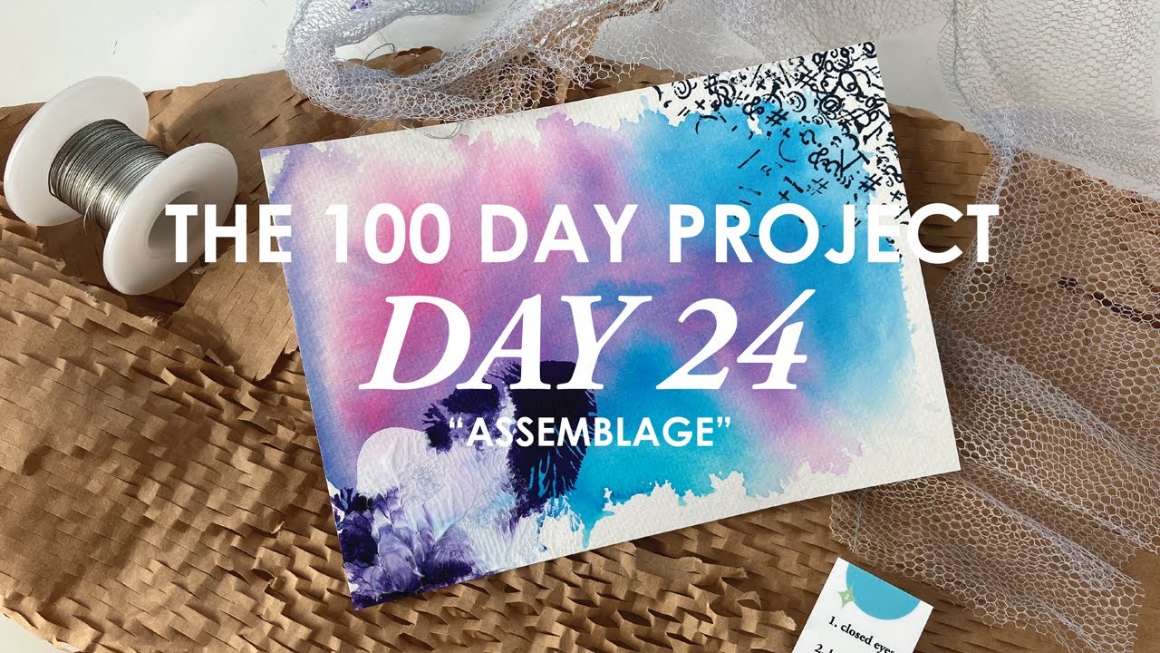 DAY 24: Using Found Objects Inspired By Assemblage - Mixed Media 100 ...