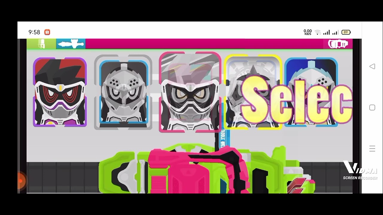 Common rider Ex-Aid Flash Belt - YouTube